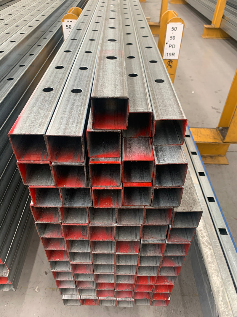 50x50 Double Punched Ø19 round – Triple Star Fencing Supplies